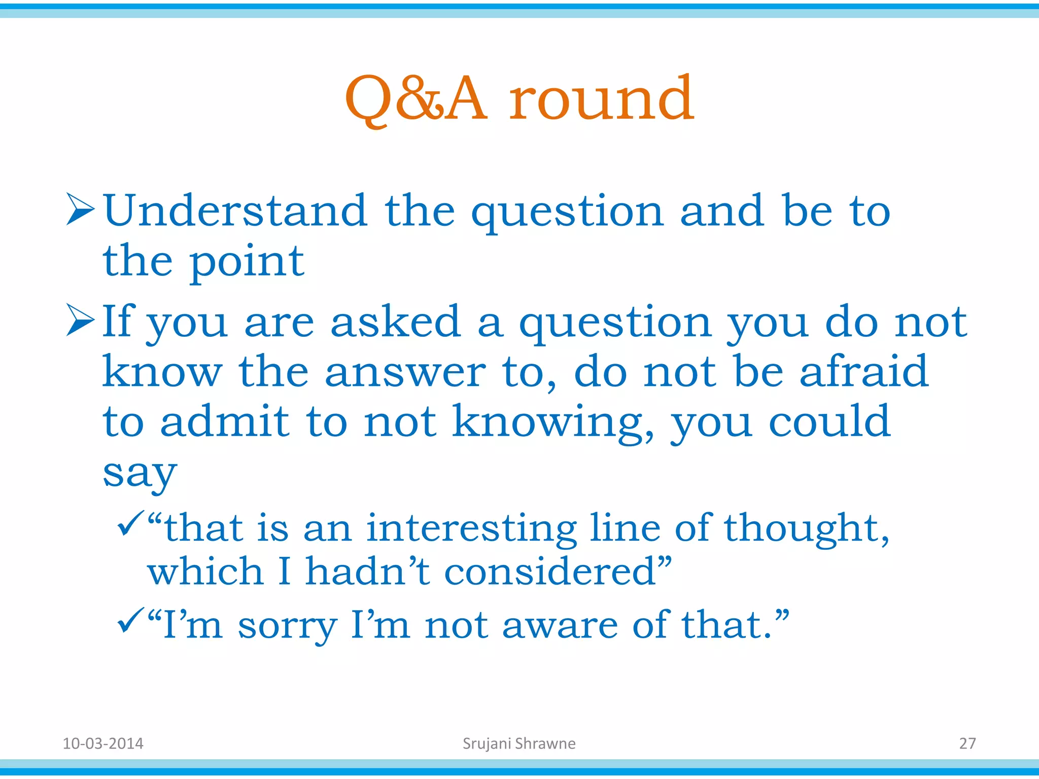 Public speaking | PPTX