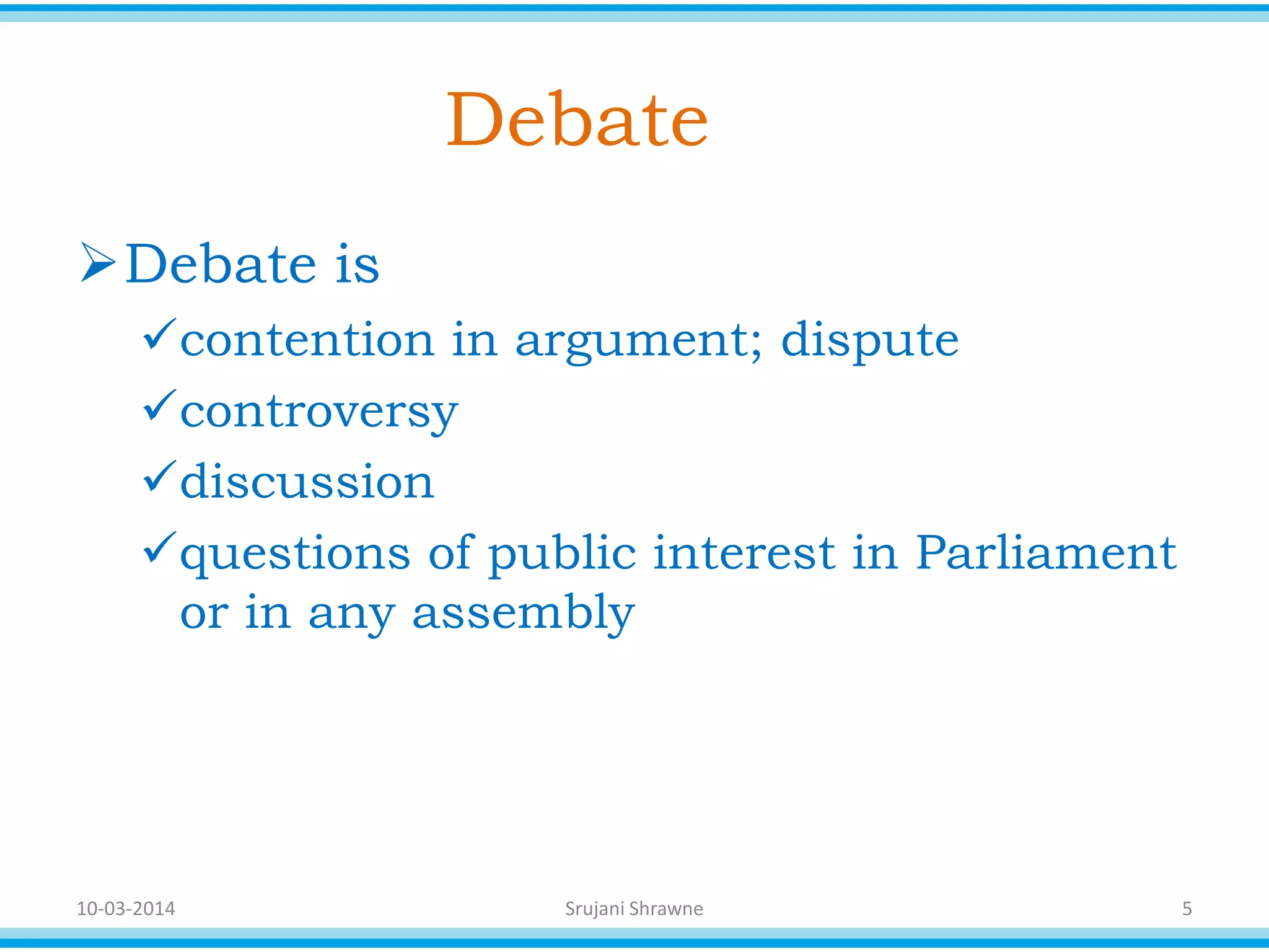 Public speaking | PPTX