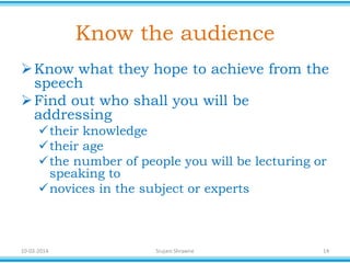 Public speaking | PPTX