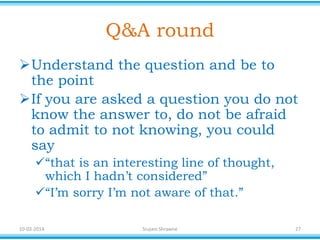 Public speaking | PPTX