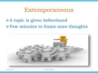 Public speaking | PPTX