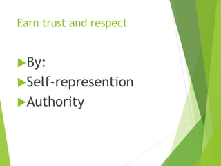 PUBLIC SPEAKING - First Positive Impression and Increasing Credibility ...