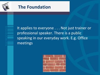 Public speaking | PPT