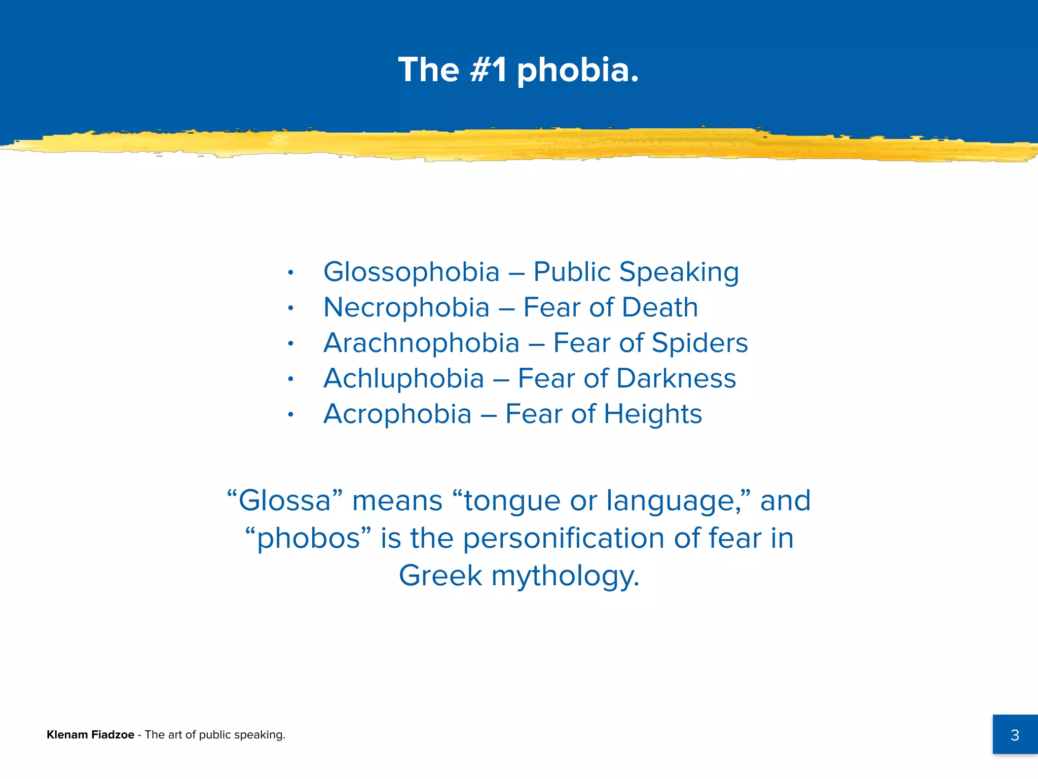 The art of Public speaking | PDF