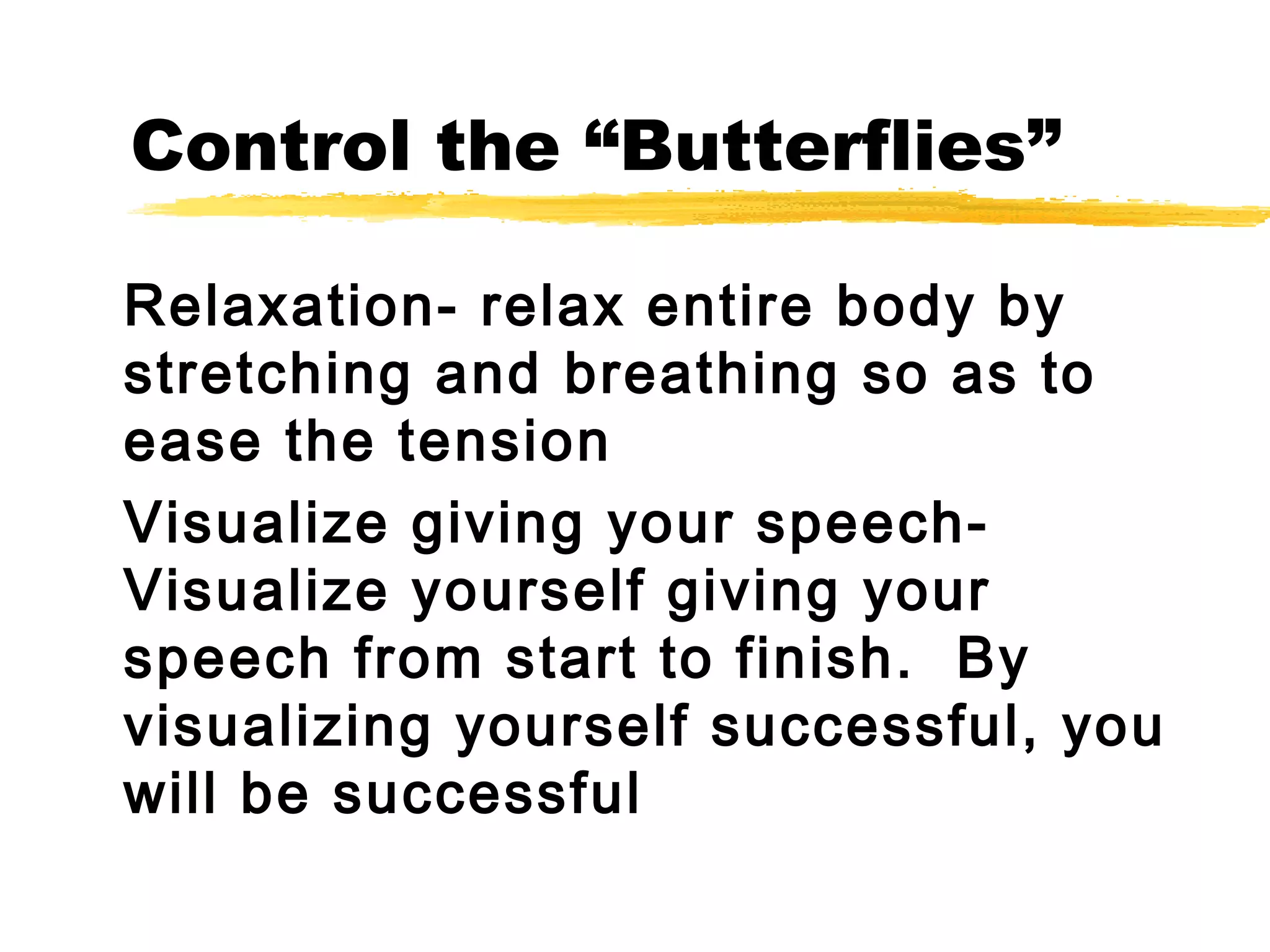 Public speaking | PPT