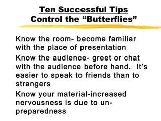 Public speaking | PPT