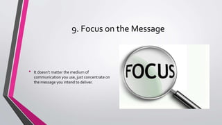 Public Speaking Tips | PPTX