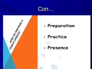 Public speaking | PPT