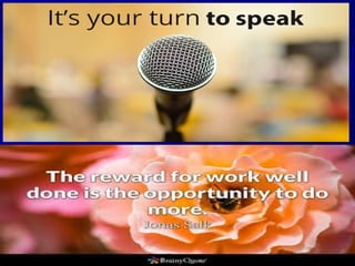 Public speaking | PPT