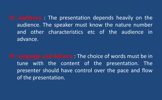 Public speaking | PPTX