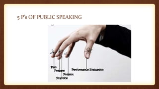 Public speaking | PPTX