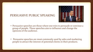 Public speaking | PPTX