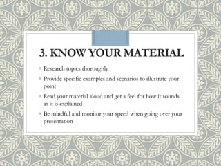 Public Speaking Powepoint - Tips and Advice | PPT