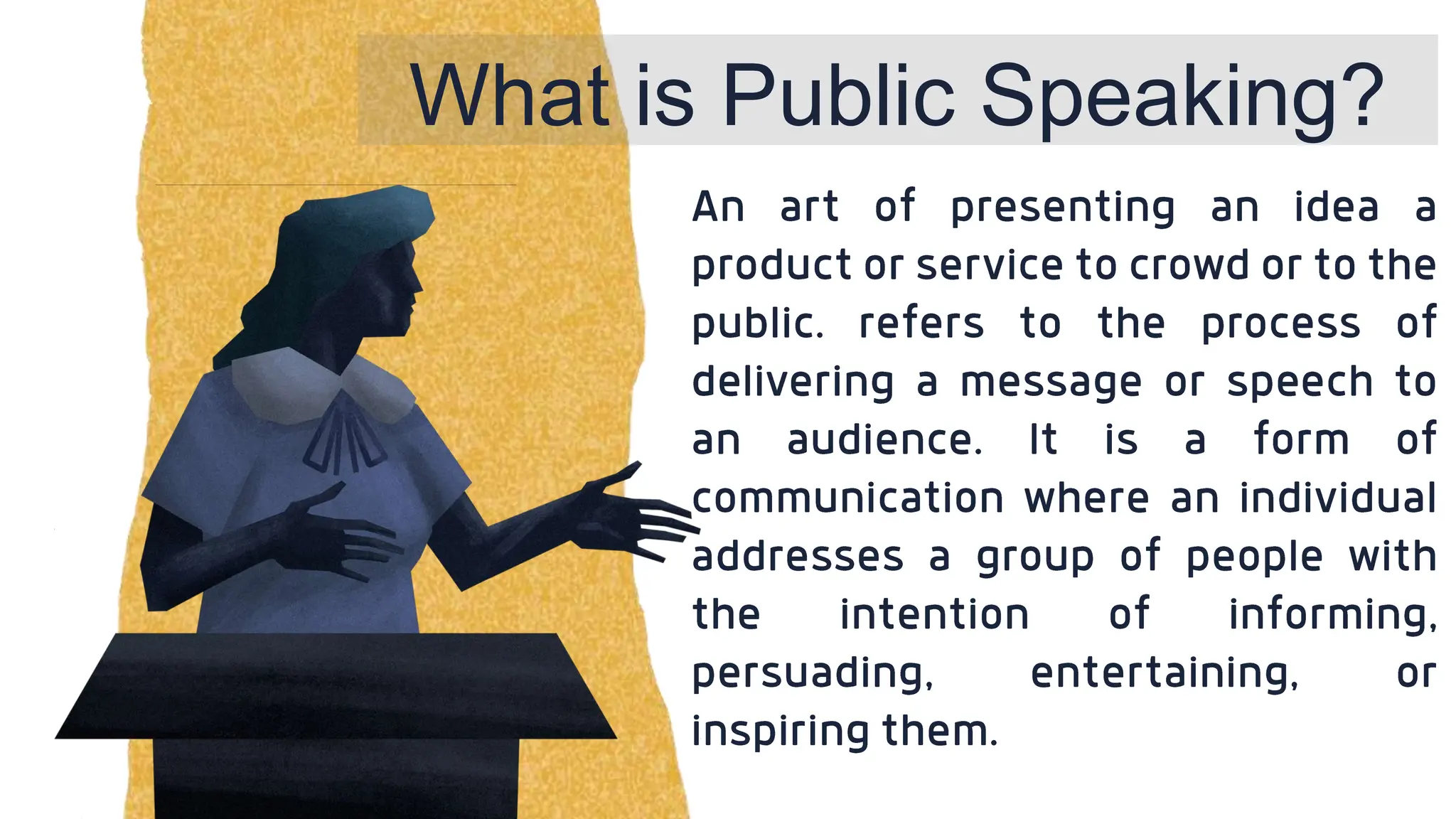PUBLIC SPEAKING four types of delivery speech .pptx