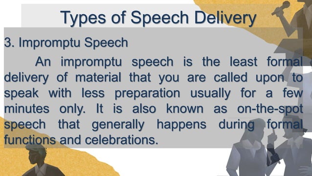 PUBLIC SPEAKING four types of delivery speech .pptx