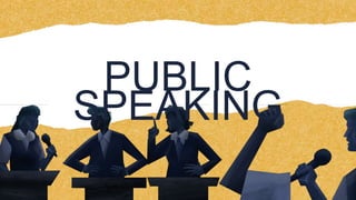 PUBLIC SPEAKING four types of delivery speech .pptx