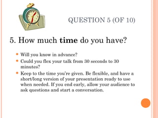 Public Speaking - Anytime | PPT