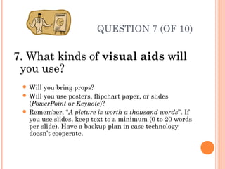 Public Speaking - Anytime | PPT