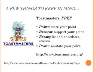 Public Speaking - Anytime | PPT