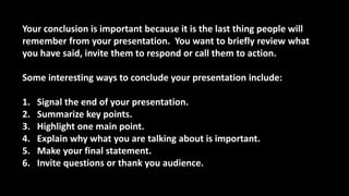 Public Speaking - Three Parts to a Presentation.pptx