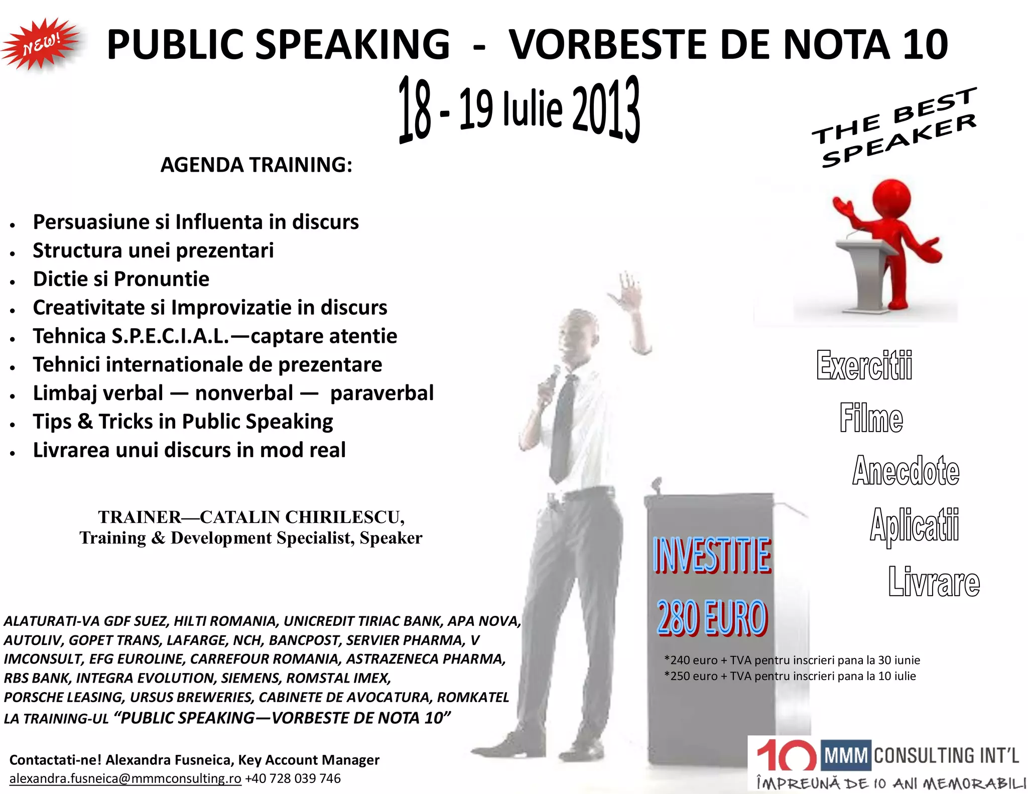 Public speaking vorbeste de nota 10[3] | PPT