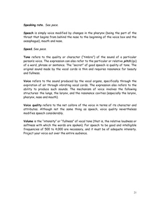 THE ART OF PUBLIC SPEAKING | PDF