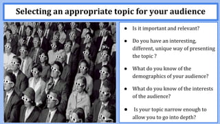 Analyzing Your Audience Before Speaking | PPTX