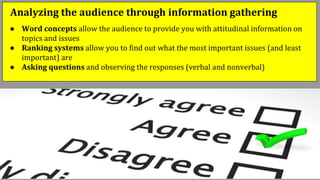 Analyzing Your Audience Before Speaking | PPTX | Web Conferencing ...