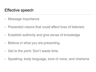 Public speaking and communicating well | PPTX