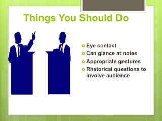 Public speaking and listening skills | PPTX
