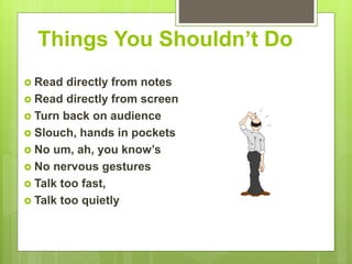 Public speaking and listening skills | PPTX
