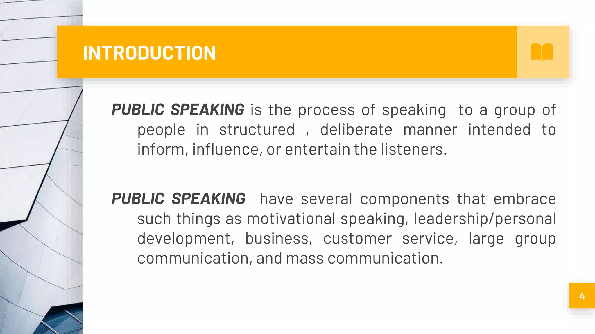 Public speaking and oral reporting | PPTX
