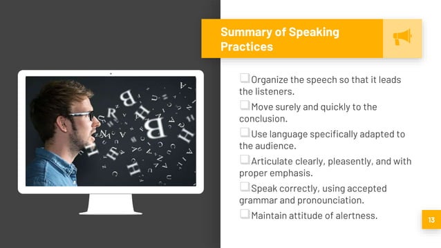 Public speaking and oral reporting | PPTX