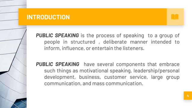 Public speaking and oral reporting | PPTX