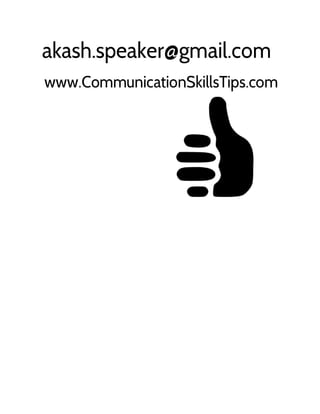 Public speaking coaching | PDF