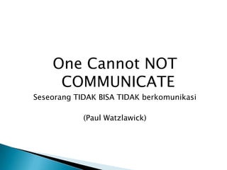 Public Speaking: Seni Berkomunikasi dg Hati | PPT