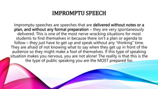 PUBLIC SPEAKING {ella}.pptx. On public Speaking | PPTX