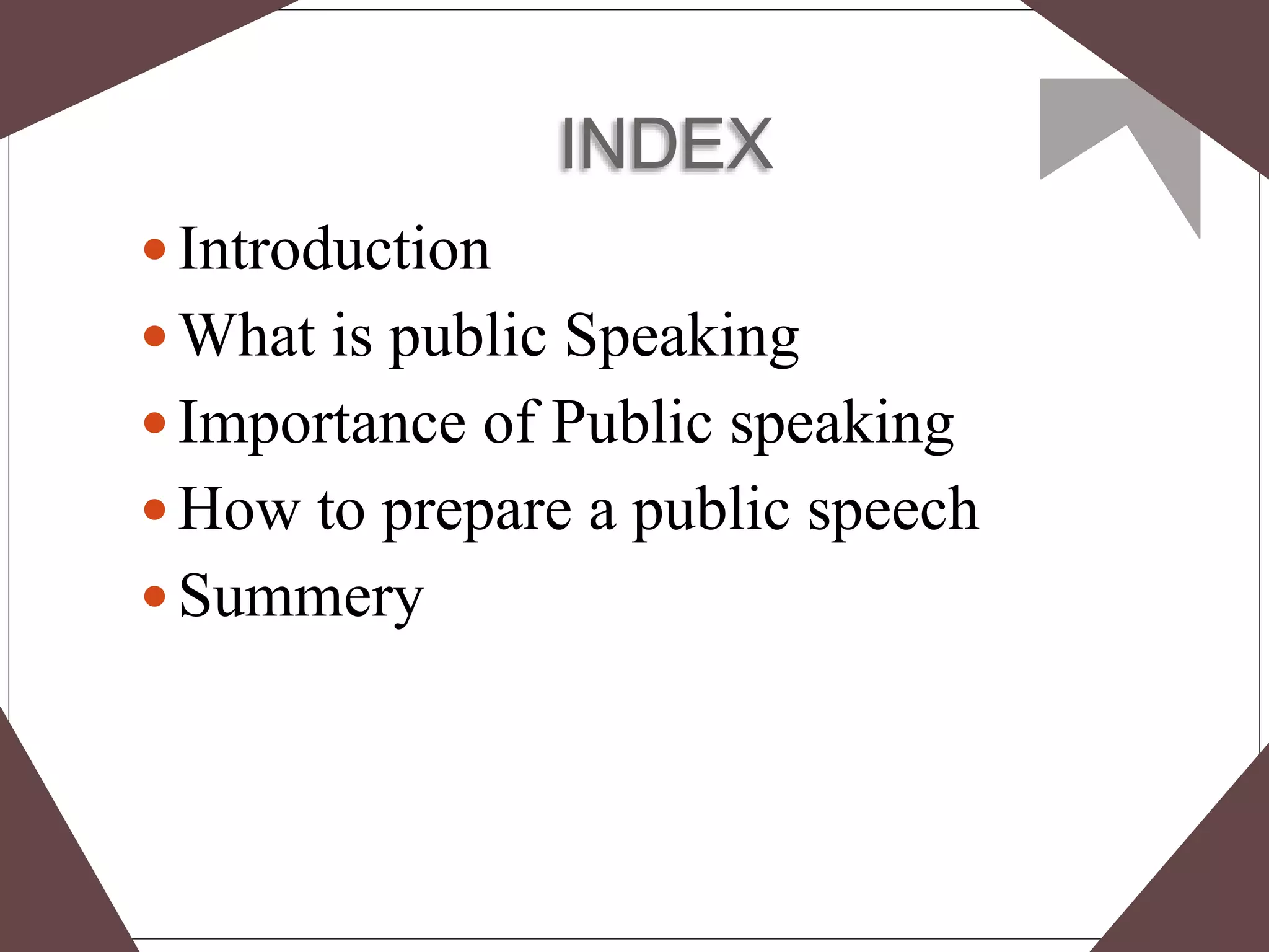 Public Speaking Etiquette | PPTX