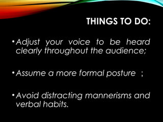 Public speaking Public Relations | PPT