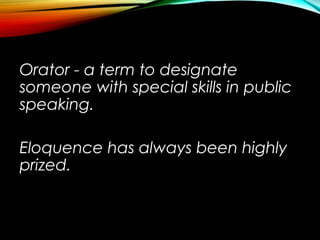 Public speaking Public Relations | PPT