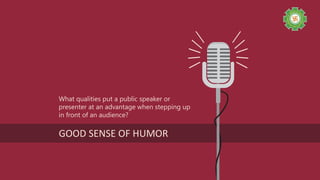 Public speaking humor | PPTX