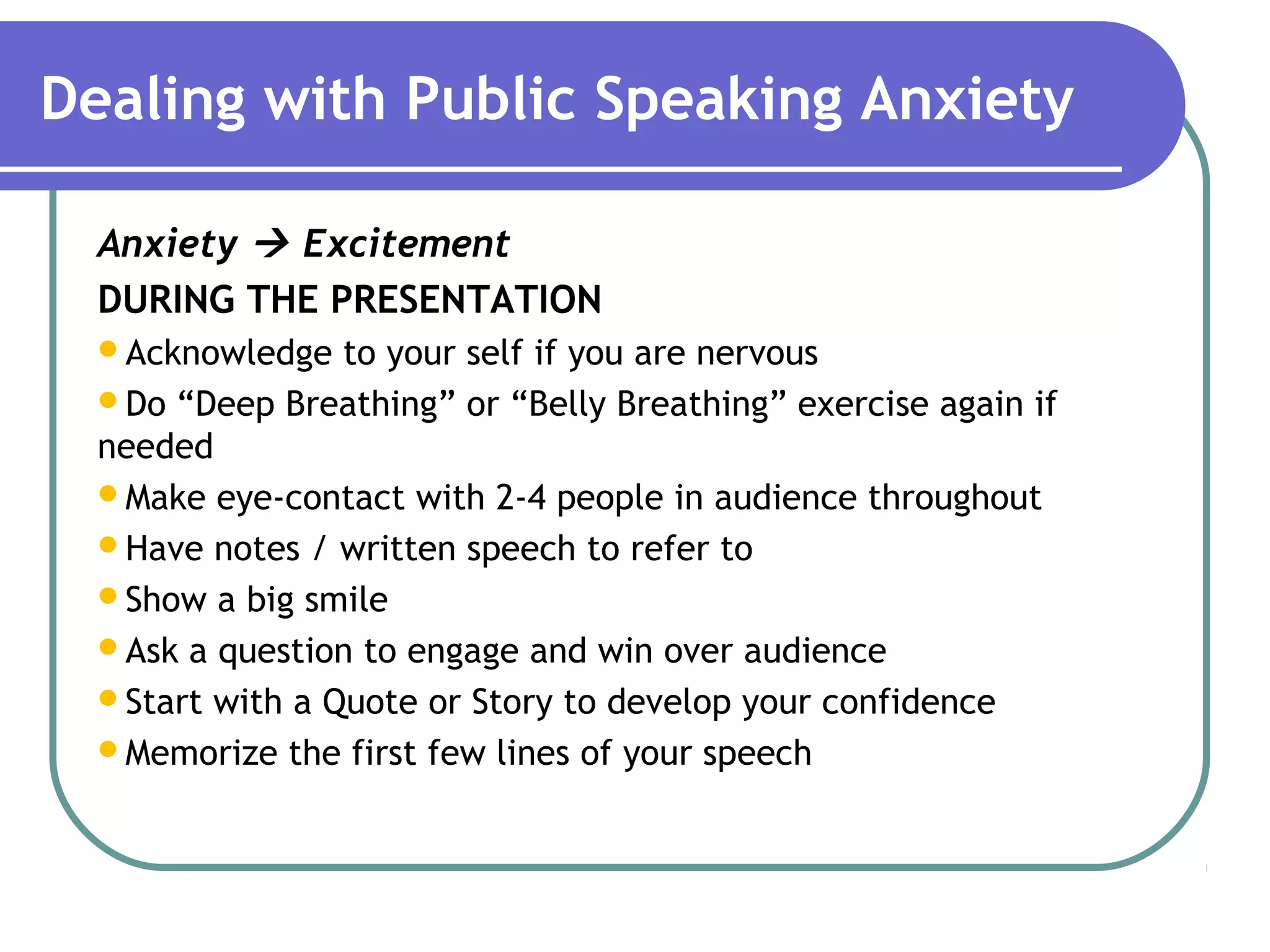 Public Speaking Essentials | PPT