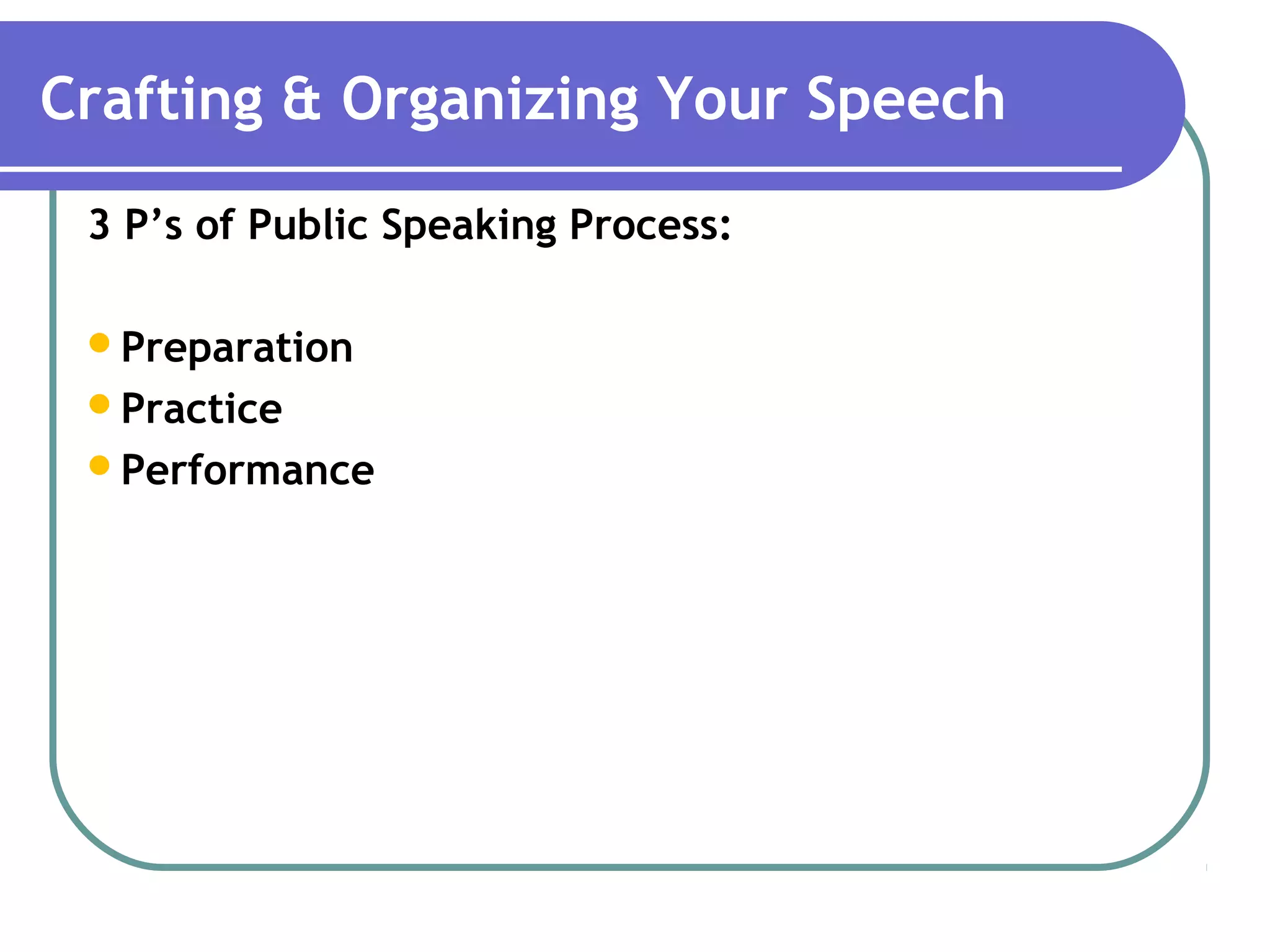 Public Speaking Essentials | PPT