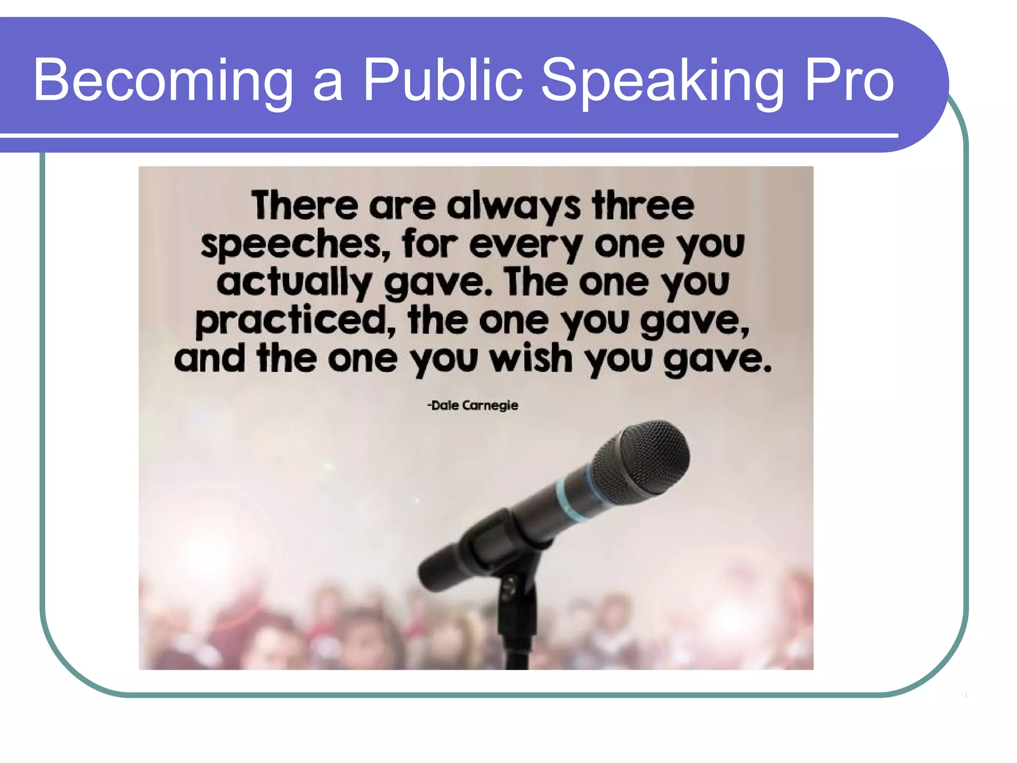 Public Speaking Essentials | PPT