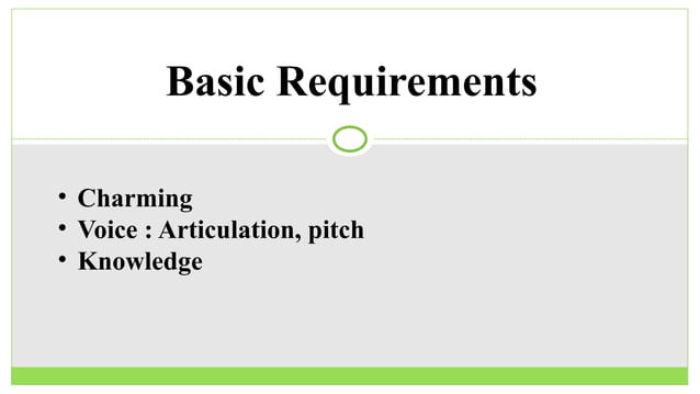 Public Speaking ; Basic for News anchor and .pptx