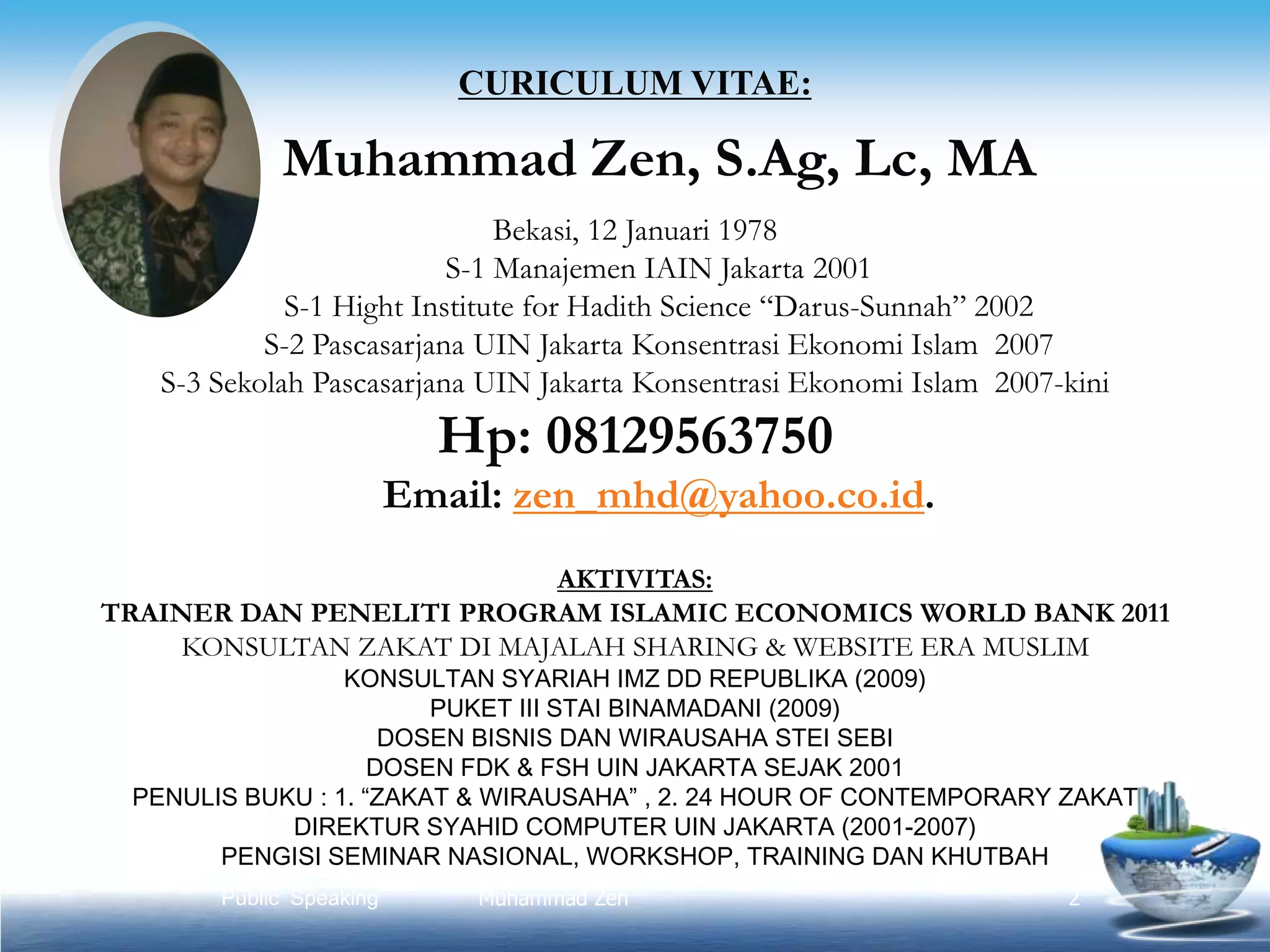 Public speaking oc | PPTX