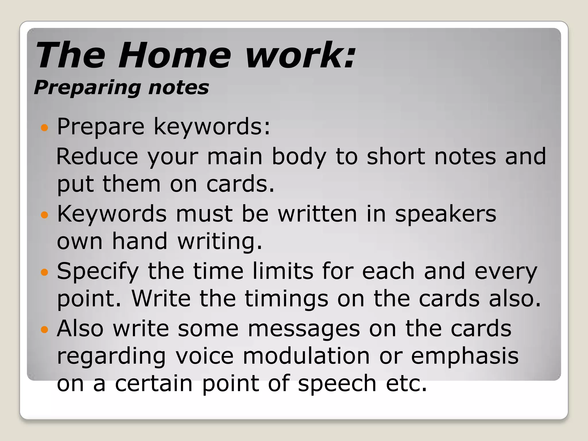 Public speaking & oral presentation | PPTX