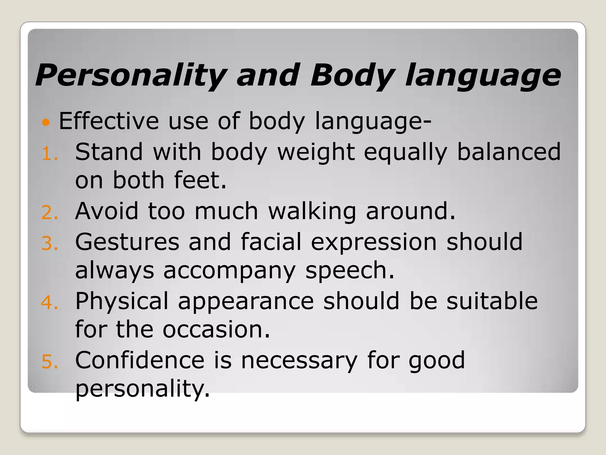 Public speaking & oral presentation | PPTX