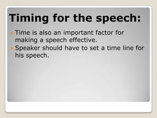 Public speaking & oral presentation | PPTX