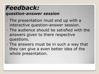 Public speaking & oral presentation | PPTX